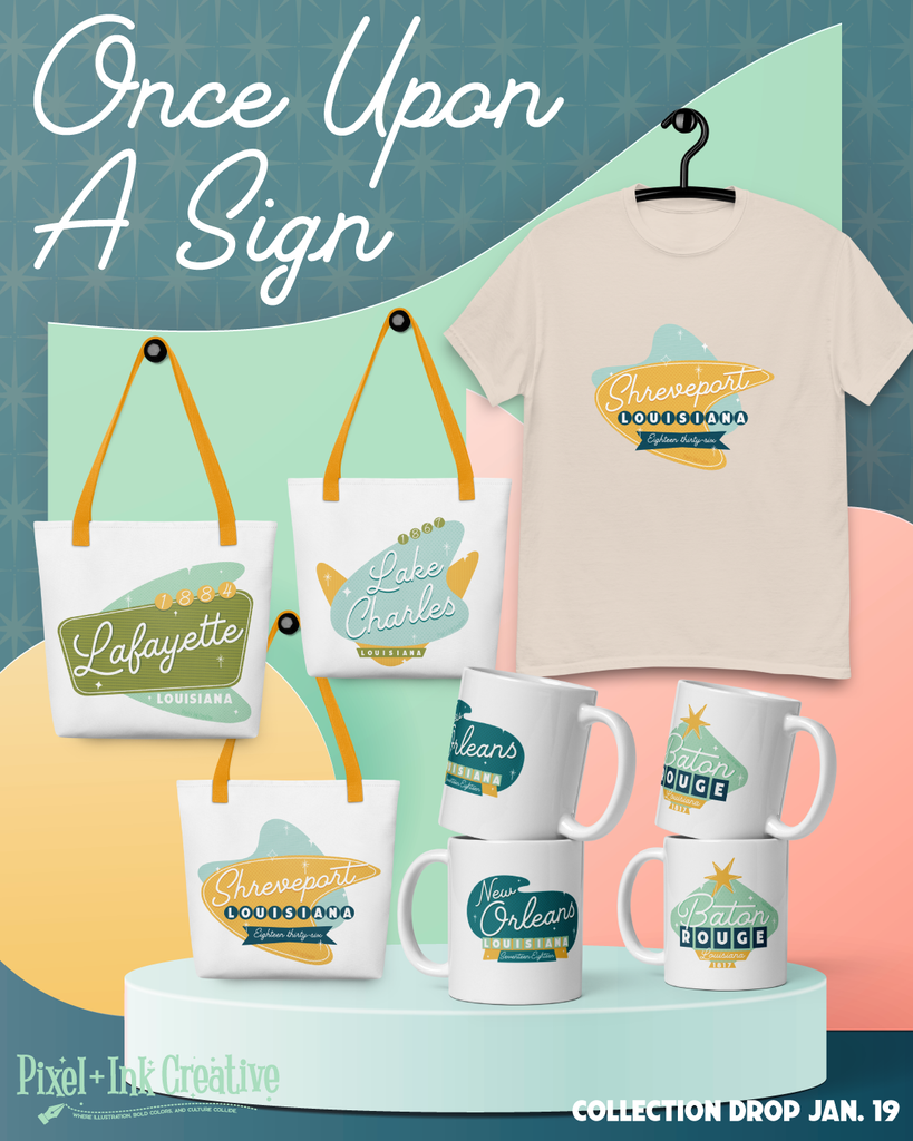 Once Upon A Sign – Pixel & Ink Creative